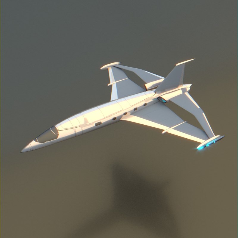 concept private jet blend free