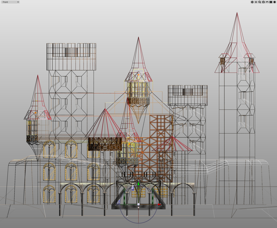 livre CASTELO MEDIEVAL Modelo 3D - TurboSquid 1089830