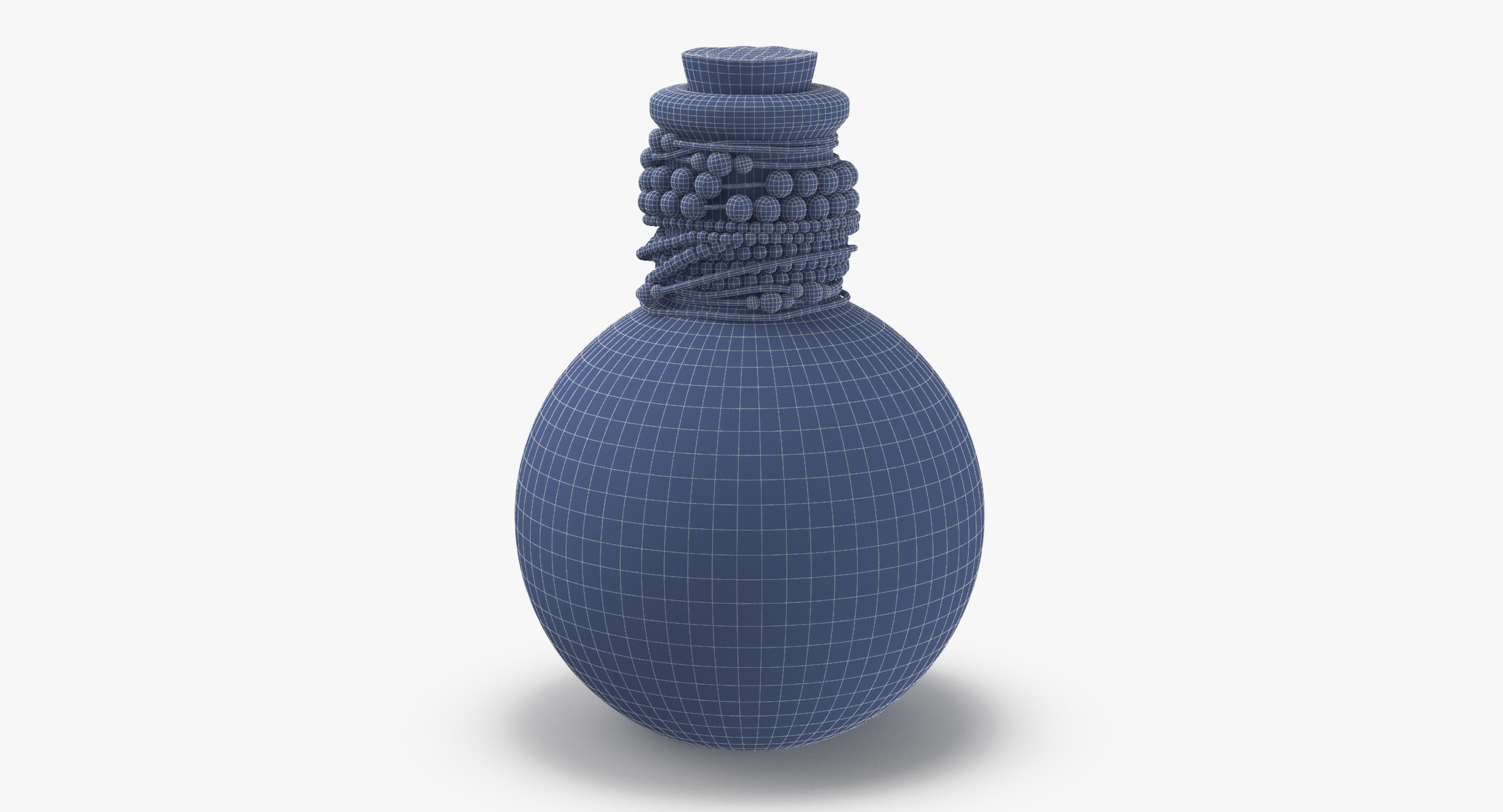 voodoo spirit bottle 02 3d max