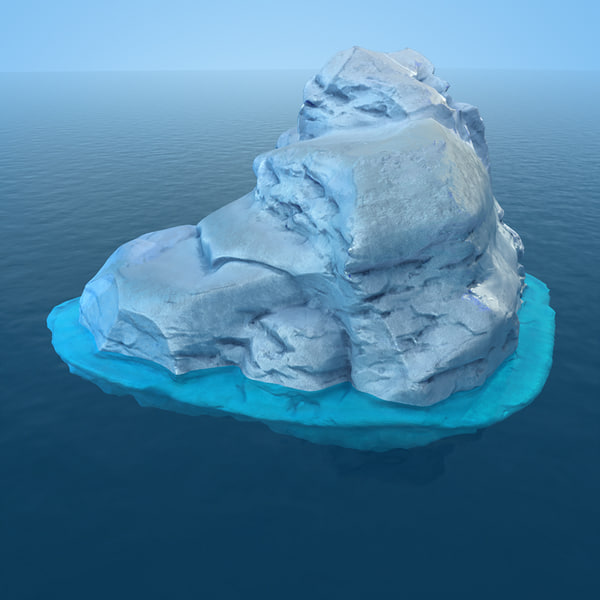 3d iceberg 4 model