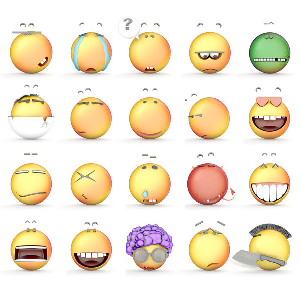 Smiley Face 3D Models for Download | TurboSquid