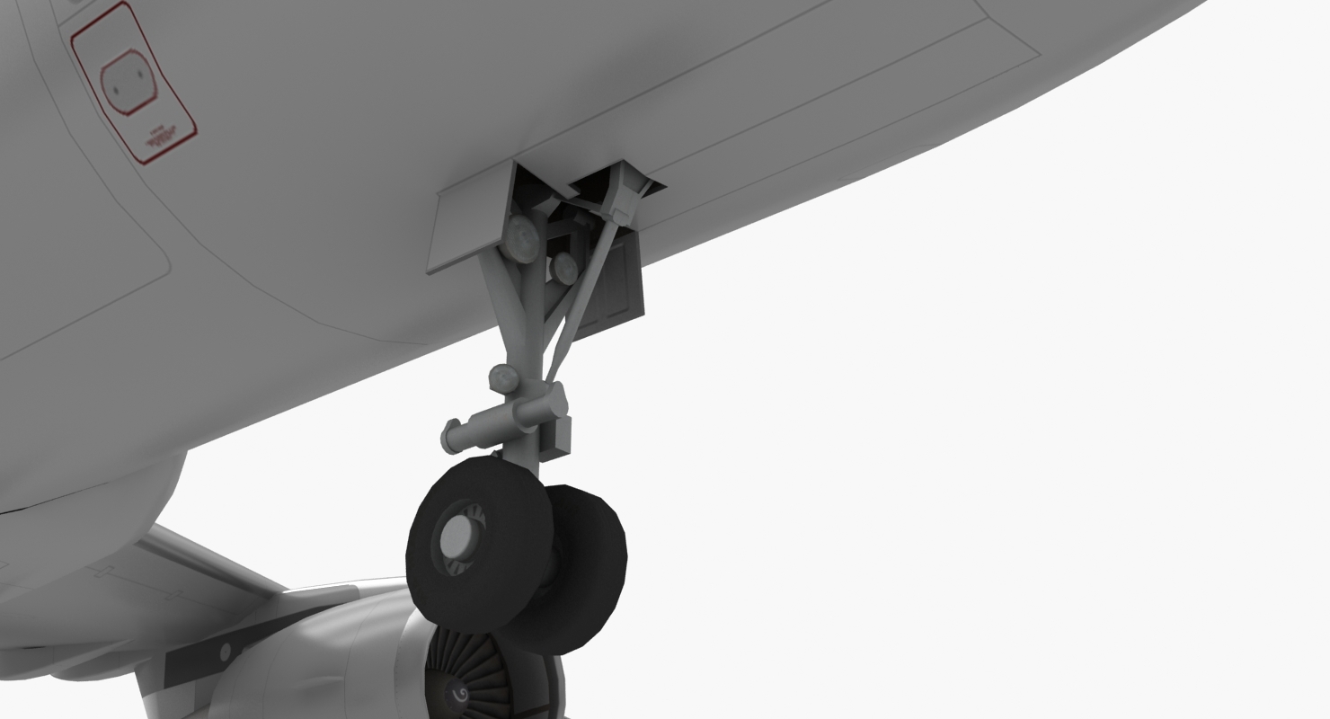 airbus a320 blank 3d 3ds