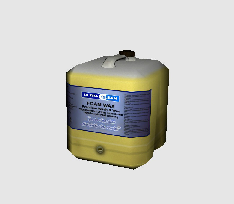 plastic chemical container 3d model