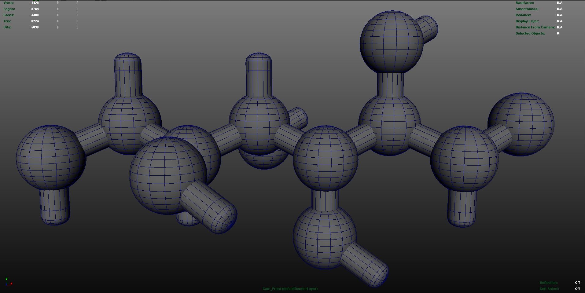 mannitol mannite manna 3d obj