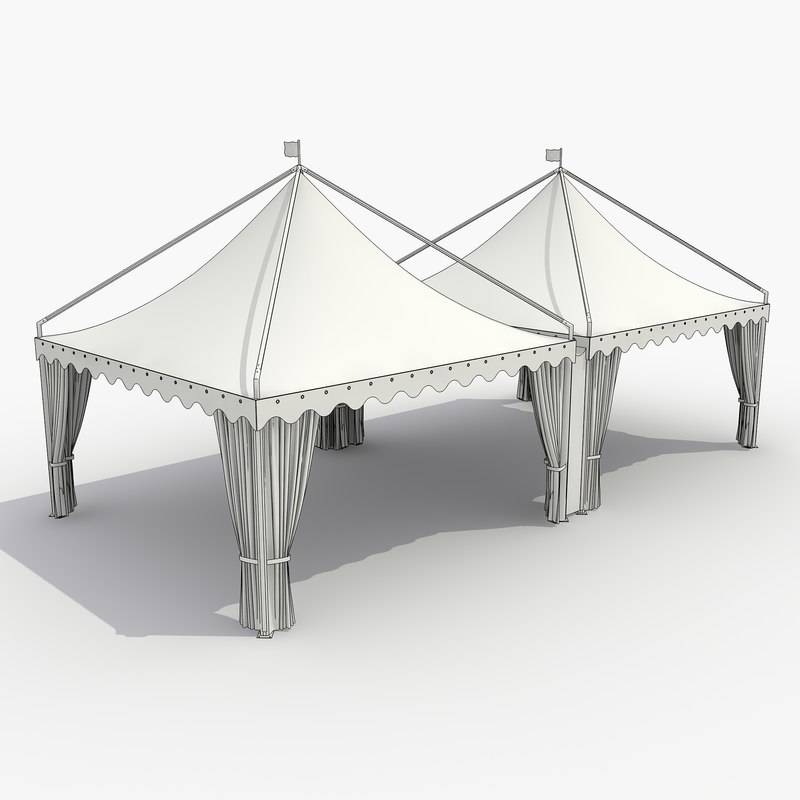 3d tent 9 model