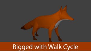 Fox Blender Models for Download | TurboSquid