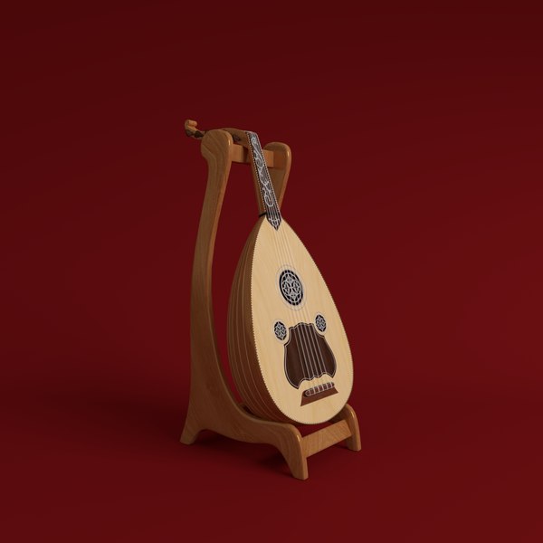 traditional arabic lute oud max