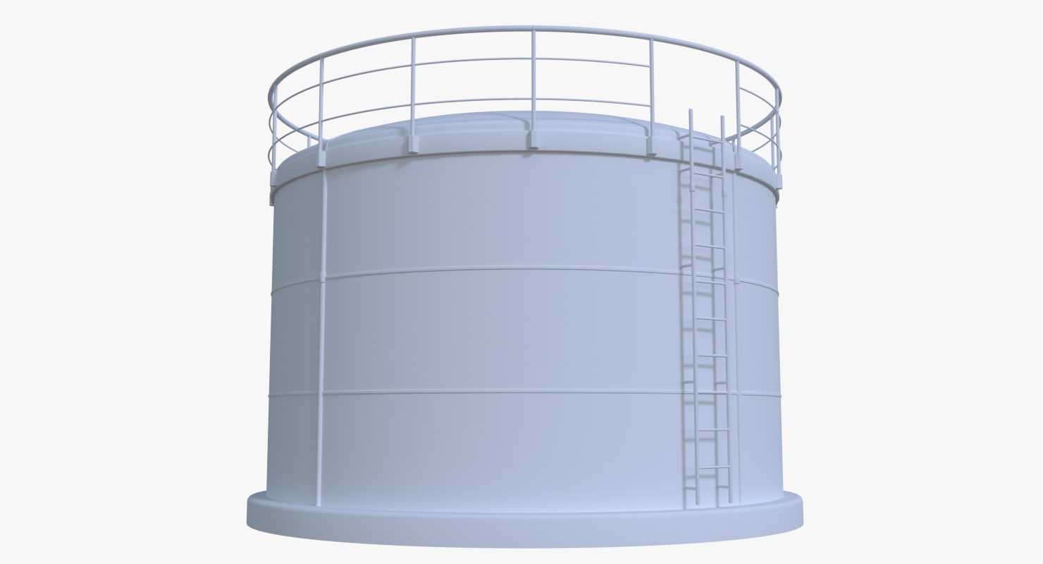 oil cistern 3d model