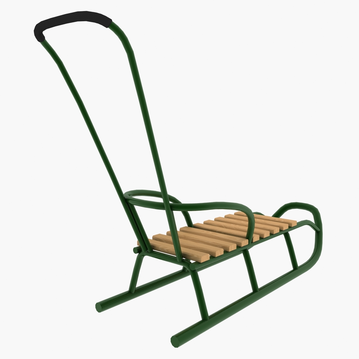 children sledges 3d model