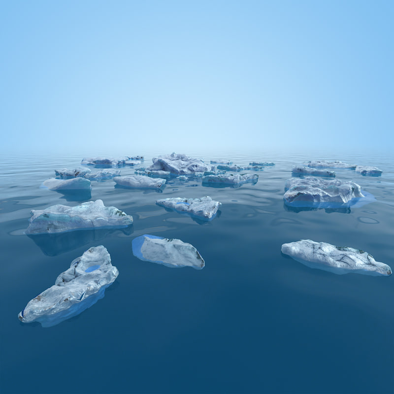 fragment ice 3d model fragment ice 3d model