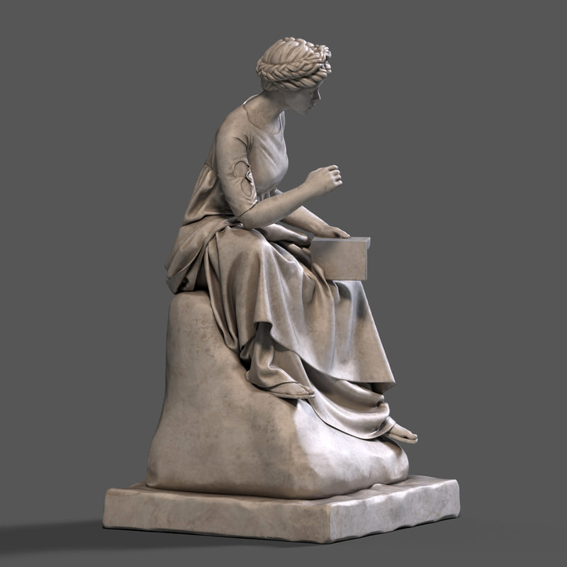 3d model of sculpture