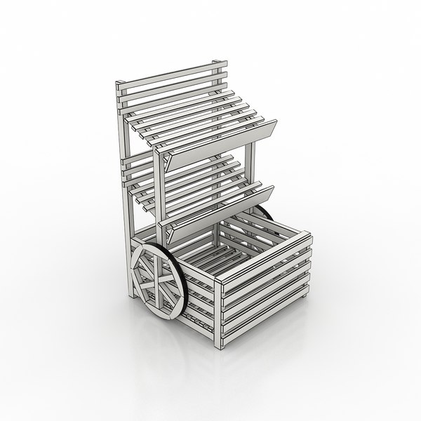 bread rack bakeries 3d max