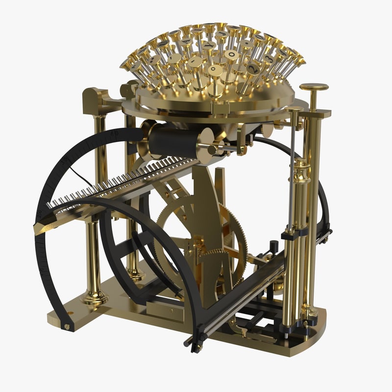 writing ball typewriter max