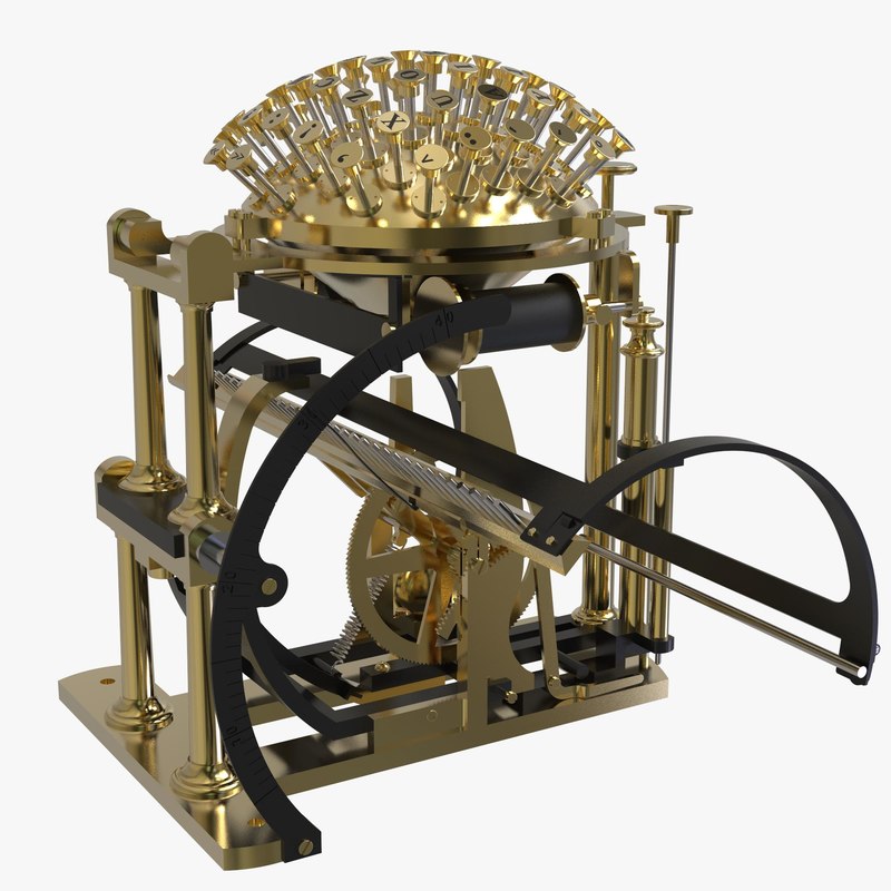 writing ball typewriter max