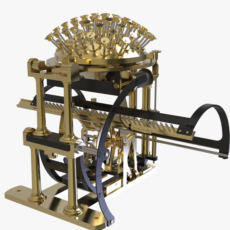 writing ball typewriter max