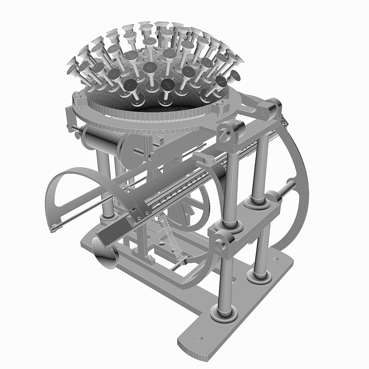 writing ball typewriter max