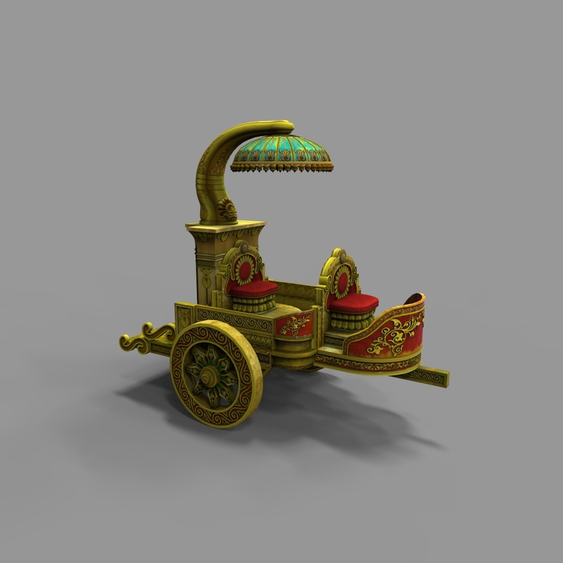 chariot 3d model