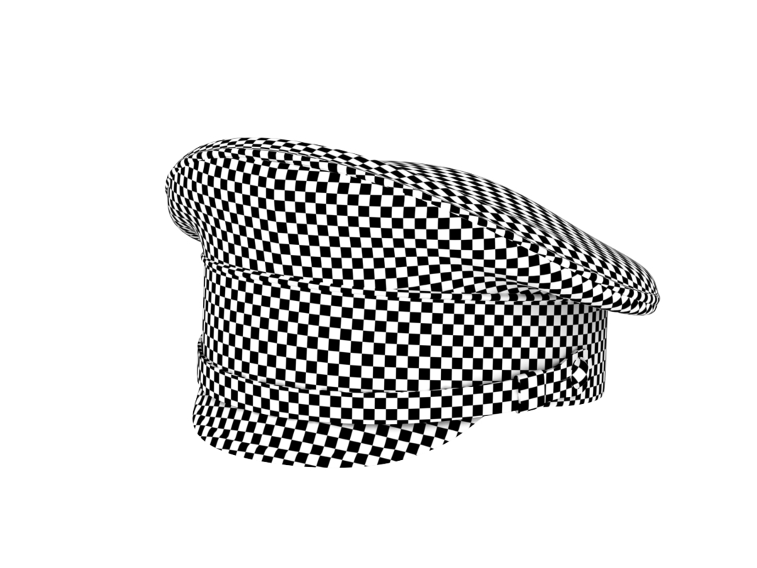 3d model cap military