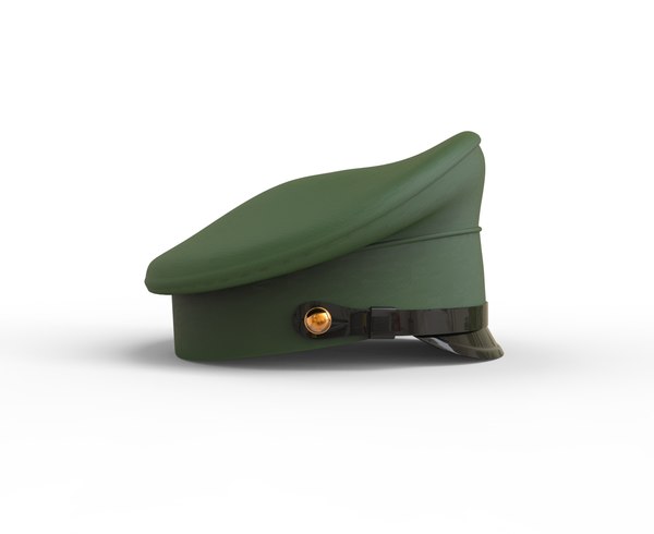 3d model cap military
