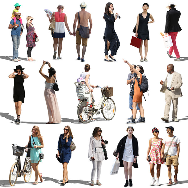 Texture Photoshop character people man