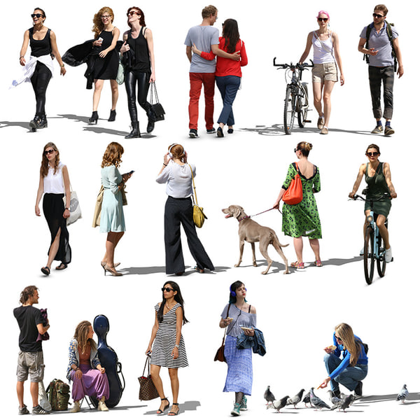 Texture Photoshop character people man