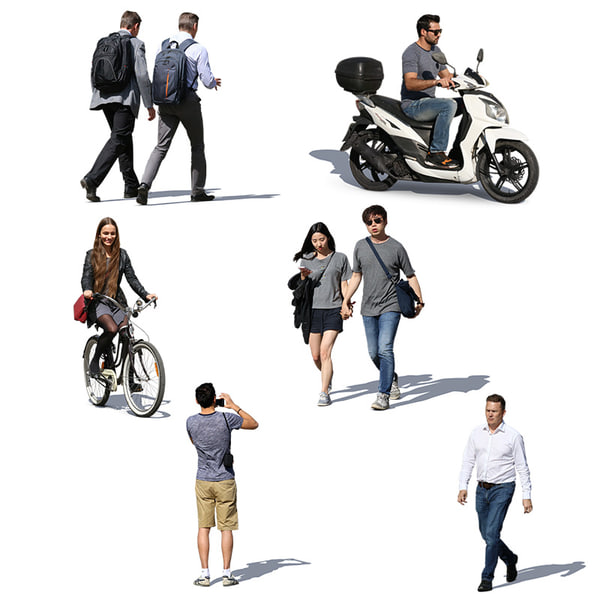 Texture Photoshop character people man