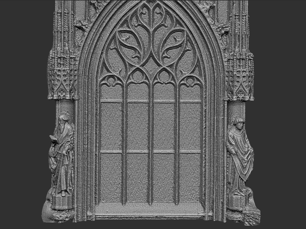 3d gothic architecture