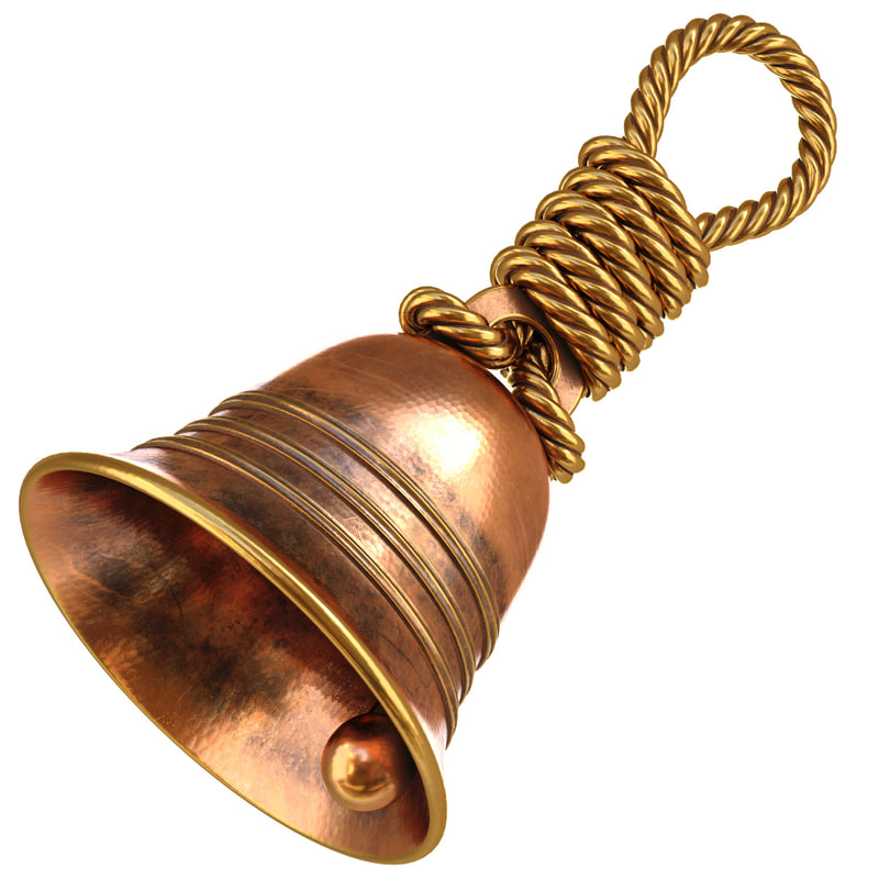 realistic bell 3d max