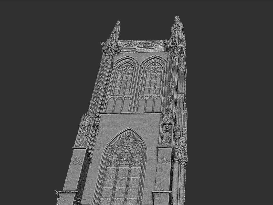 3d model gothic architecture