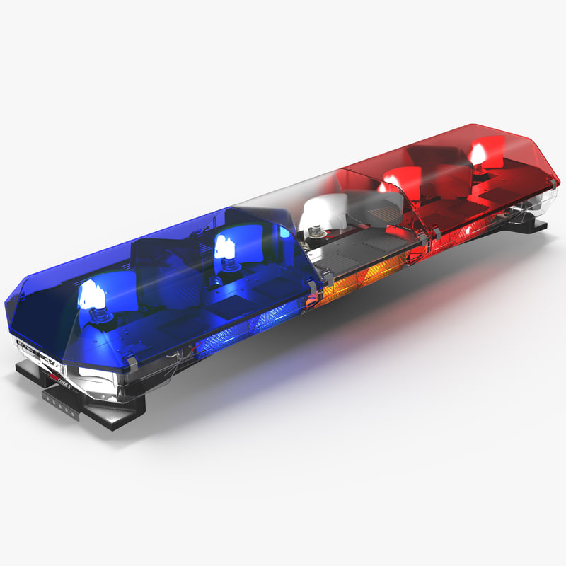 modèle 3D de Police phare code 3 mx7000 Led Arrow Stick Modèle 3D ...
