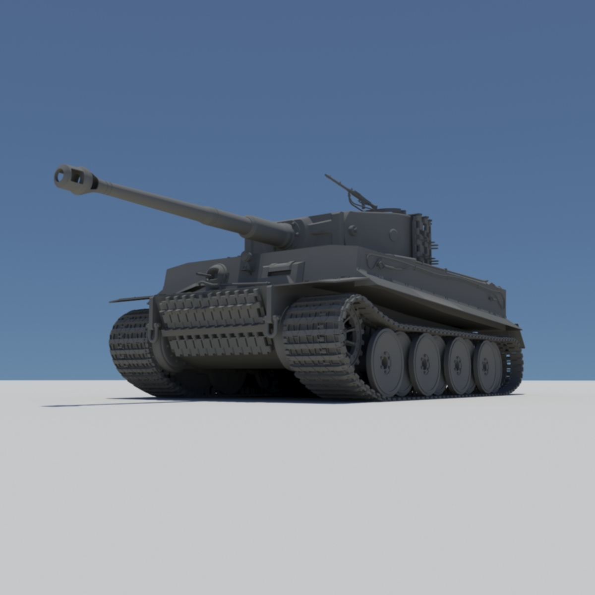 modelo 3d Tiger Tank - TurboSquid 1102438