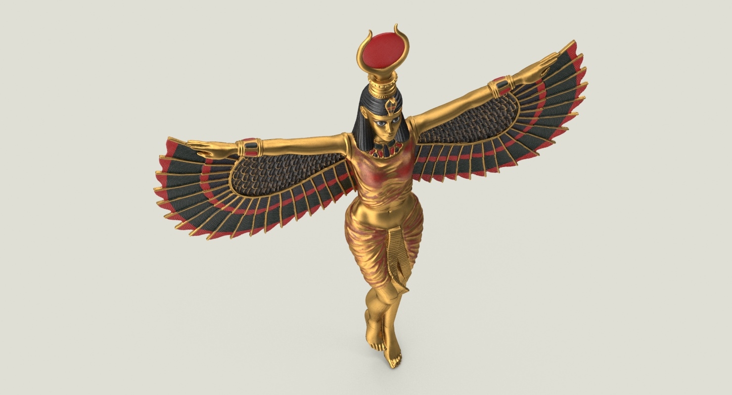isis 3d model