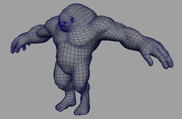 3d ma rig 2014 animation
