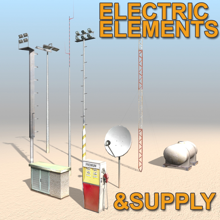 camp military element barrack 3d c4d