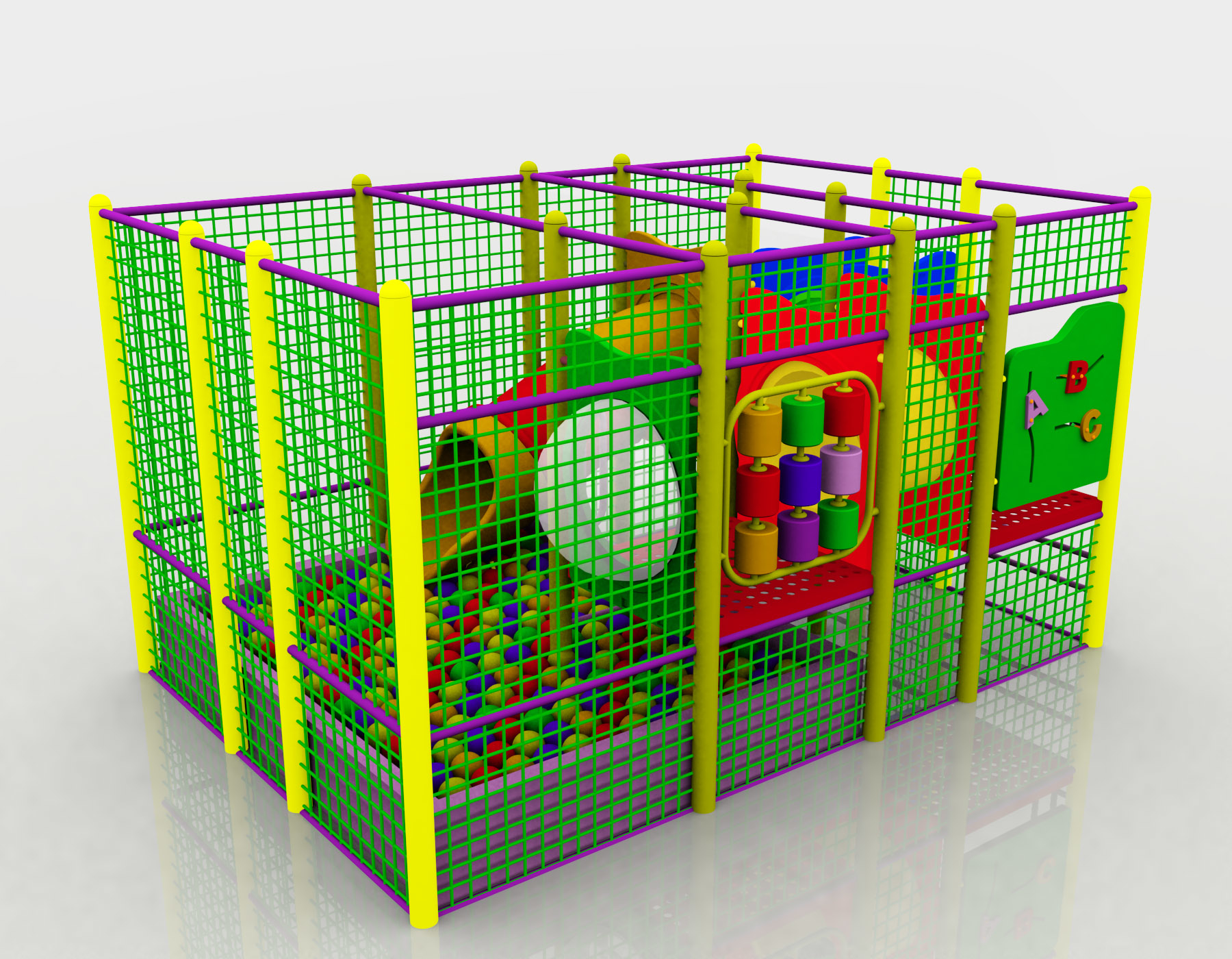 Kindergarten Indoor Play 3d Model kindergarten-indoor-play-3d-model