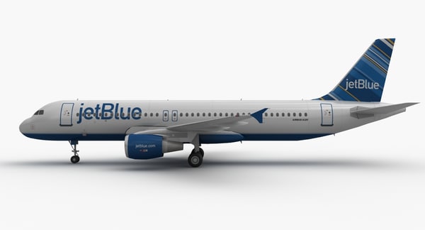 airbus a320 jetblue animation max
