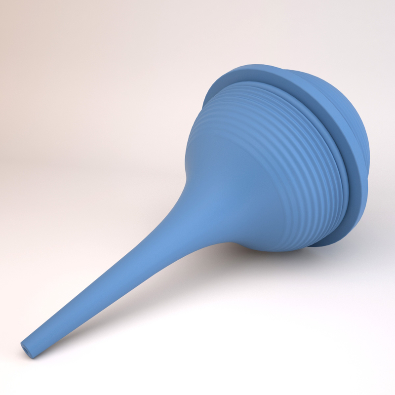 nose bulb aspirator 3d model