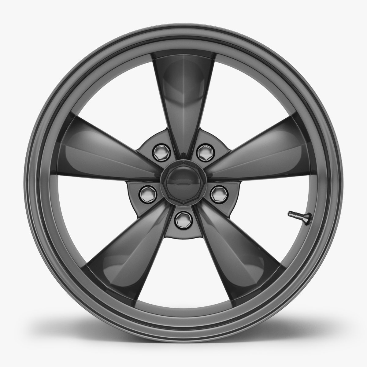 3d wheel rim mustang model