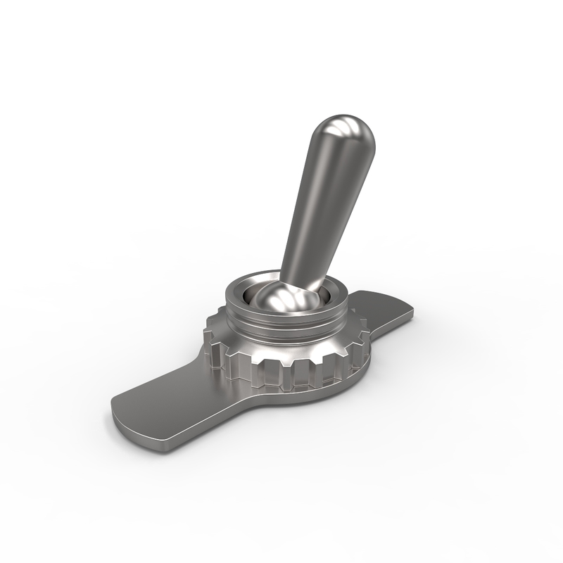 3d toggle switch button model