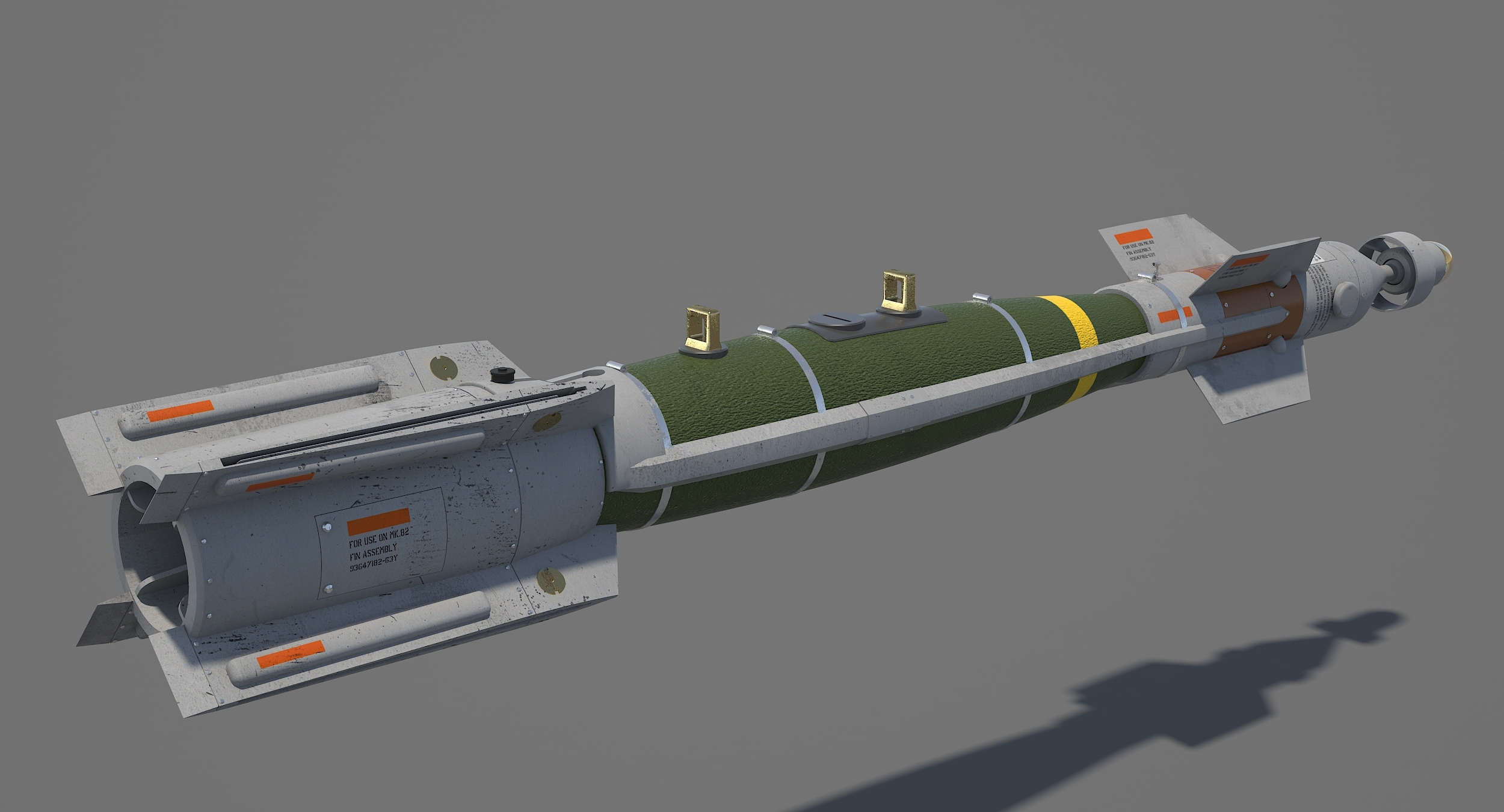 gbu-12 paveway ii 3d max