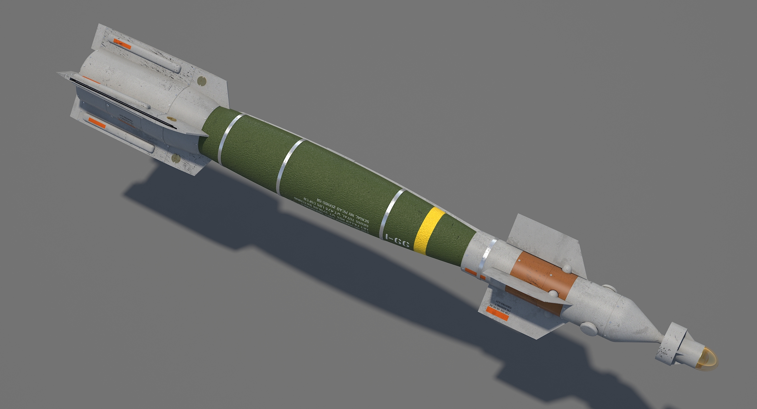 gbu-12 paveway ii 3d max