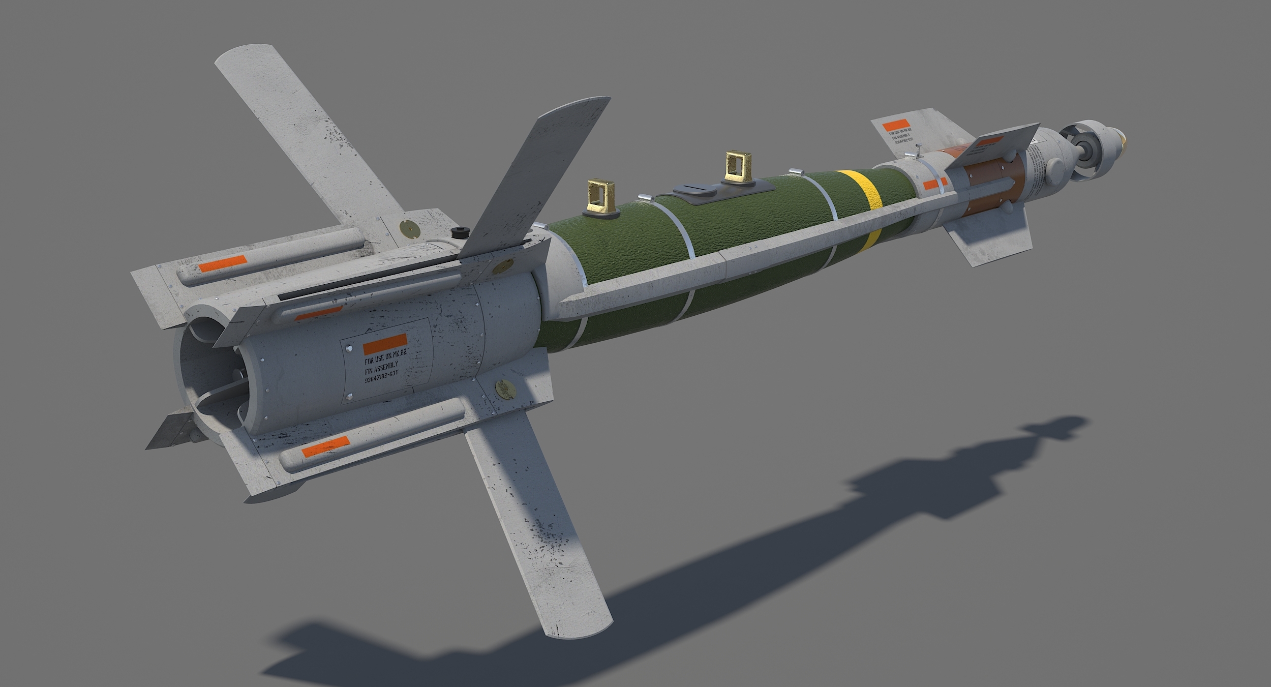 gbu-12 paveway ii 3d max
