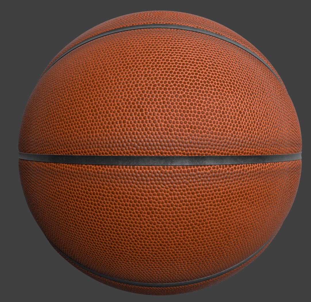 basketball element 3d model