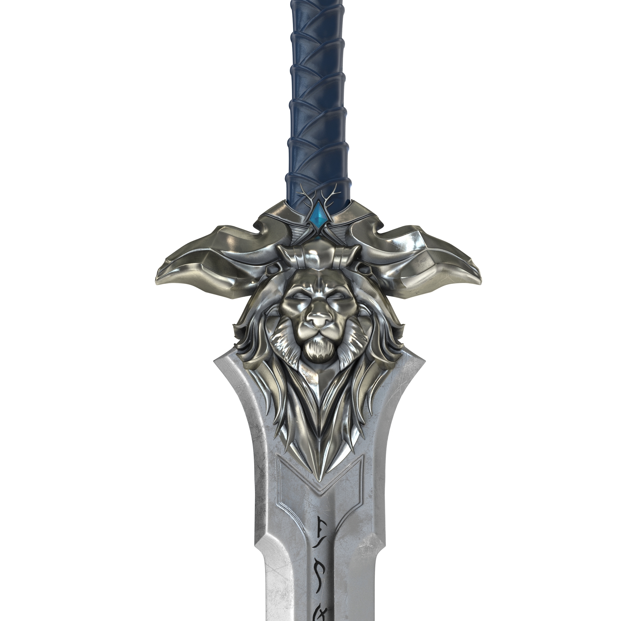 warcraft sword c4d