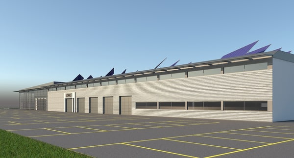 3d model car dealership