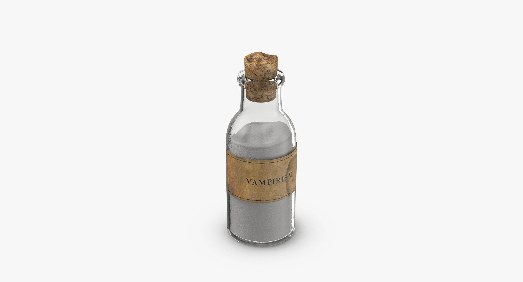 vampire hunter kit potion 3d model