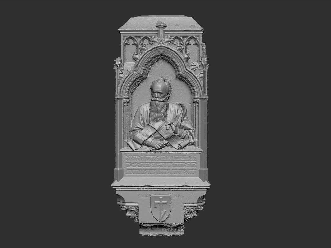 3d gothic architecture 8k model