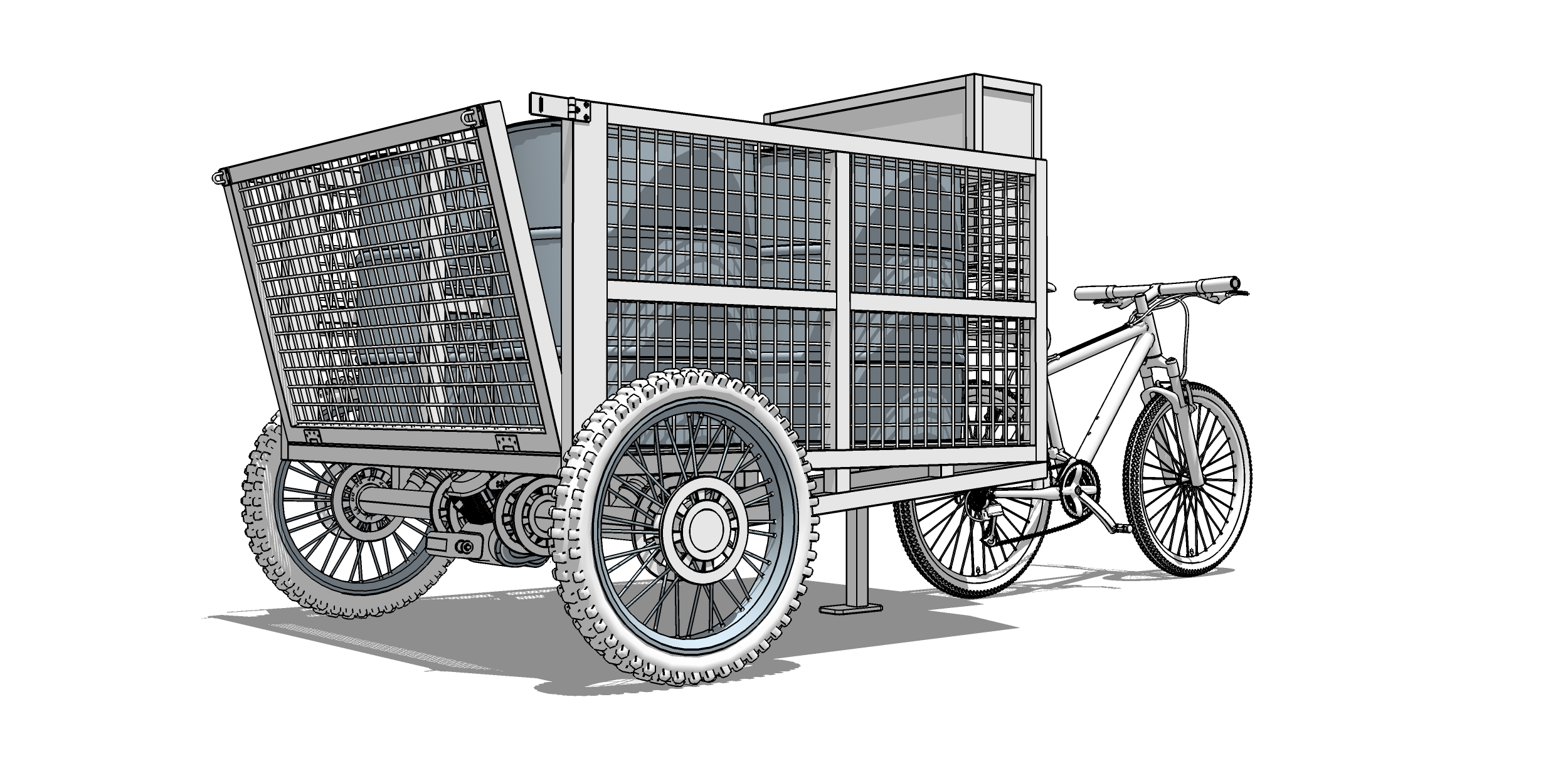3d cargo bike