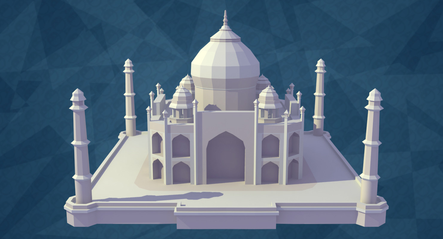 3d-model-taj-mahal