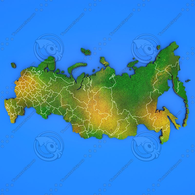 3d russia country